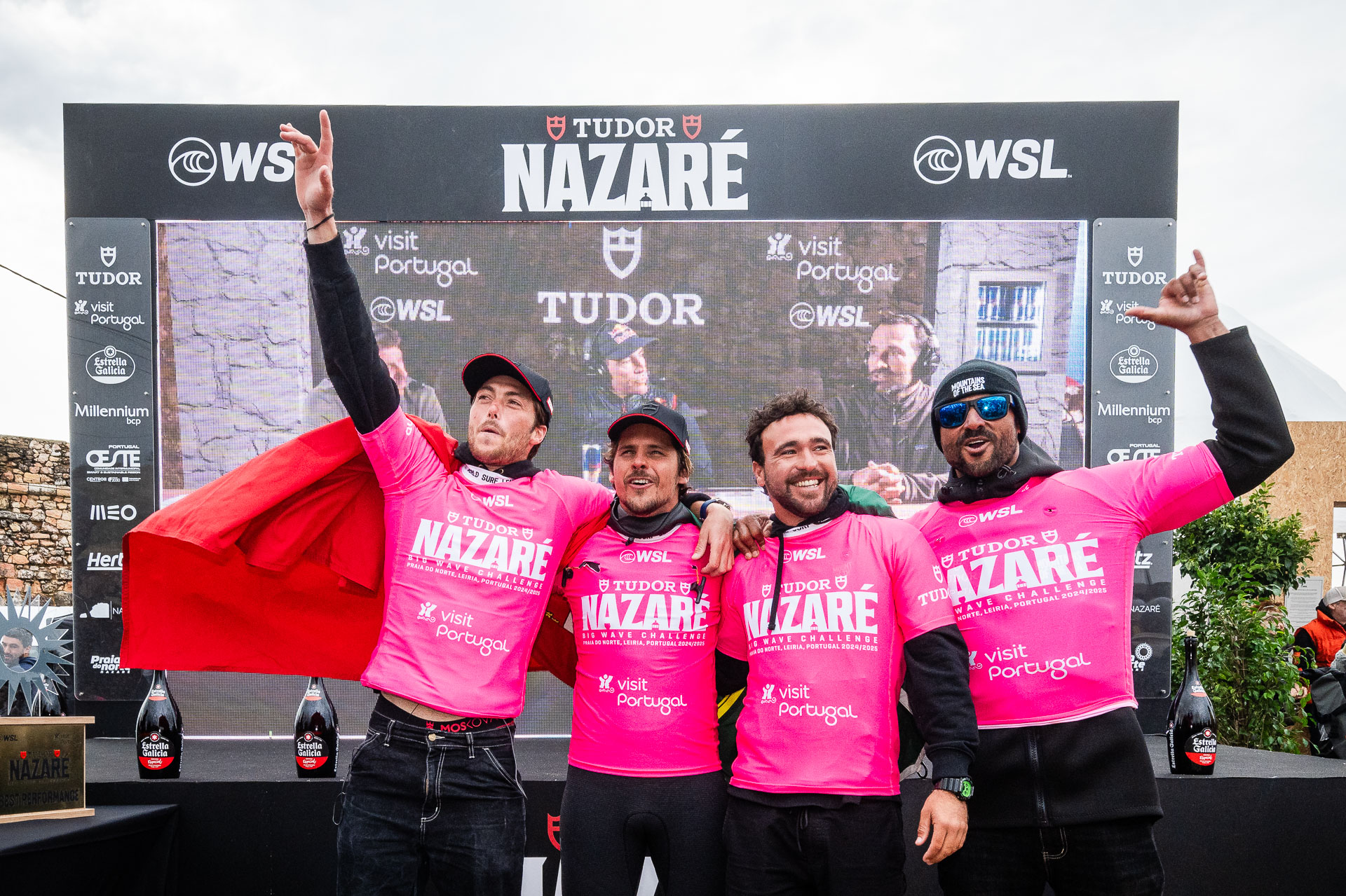A Double Victory At Tudor Nazaré Big Wave Challenge!